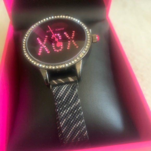 Betsey Johnson | Accessories | Betsey Johnson Xox Time Amour Watch ...